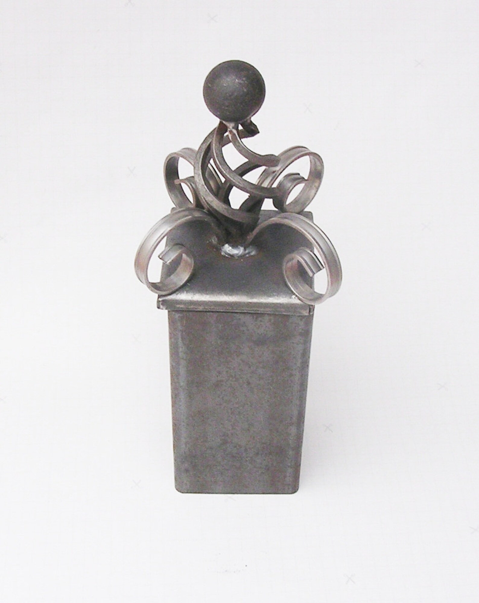 Wrought Iron Post Top/cap/topper 100mm | Etsy