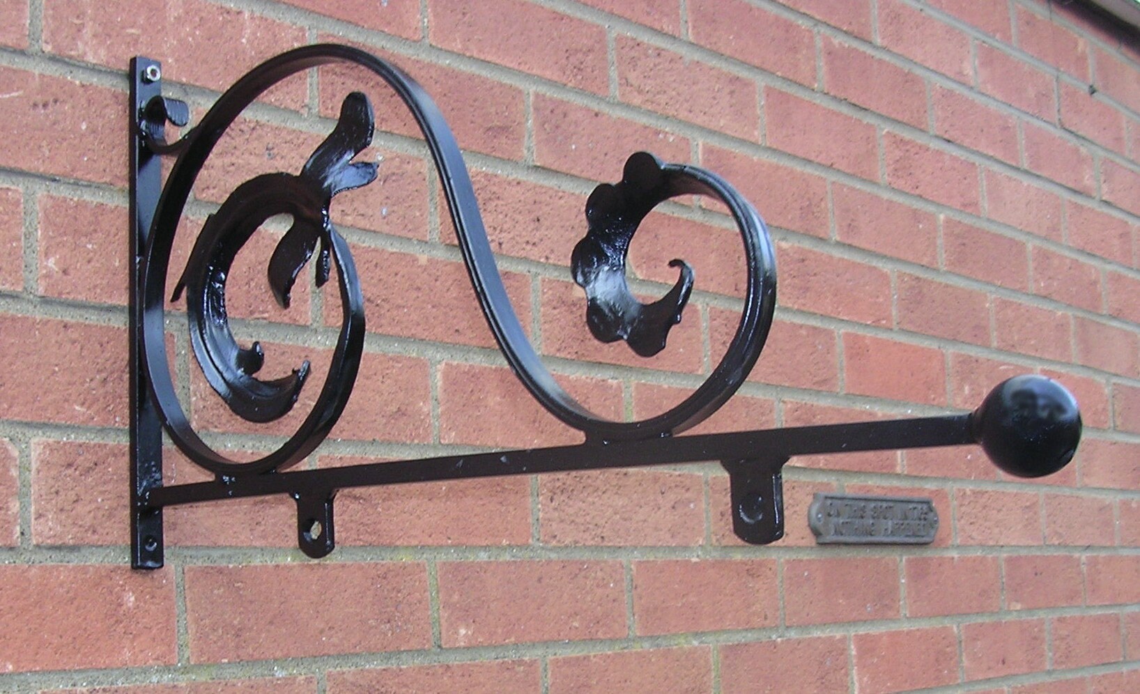 Wrought Iron Sign Bracket Hand Forged - Etsy UK