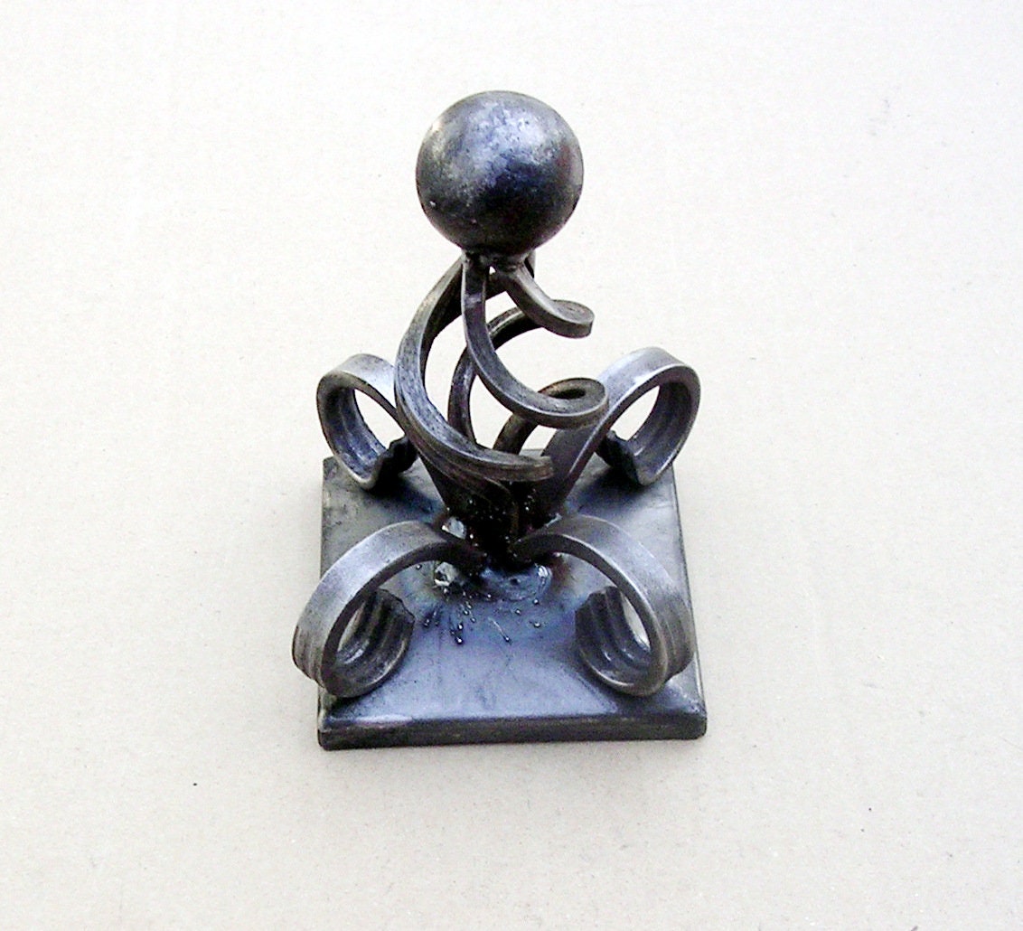 Wrought Iron Post Top/cap/topper 100mm - Etsy UK