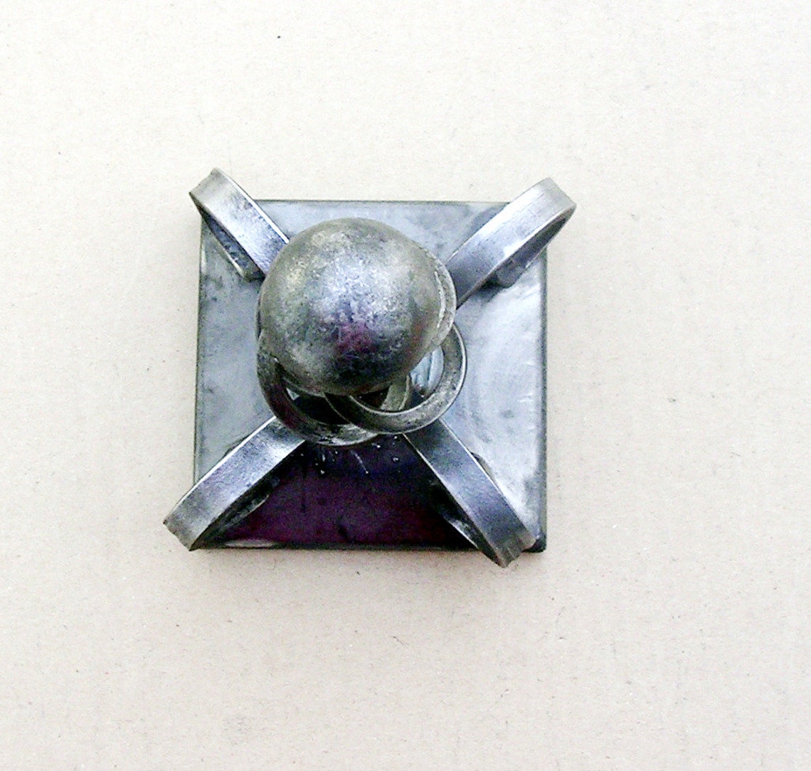 Wrought Iron Post Top/cap/topper 100mm - Etsy UK