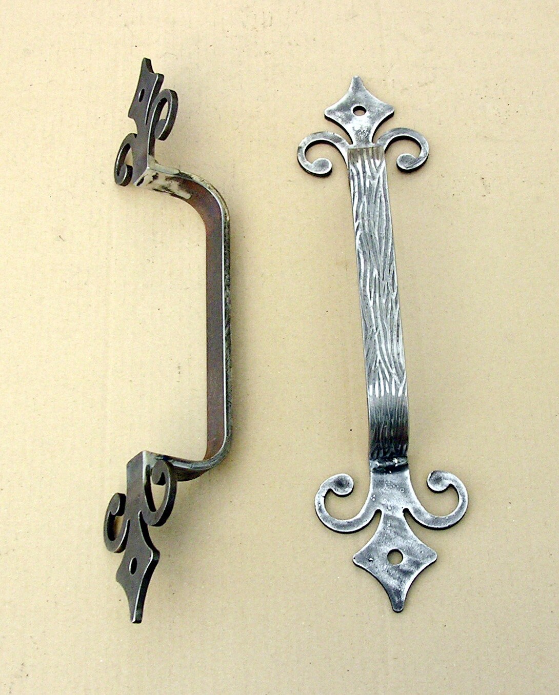 Wrought Iron Grab Rail / Door Handle - Etsy UK