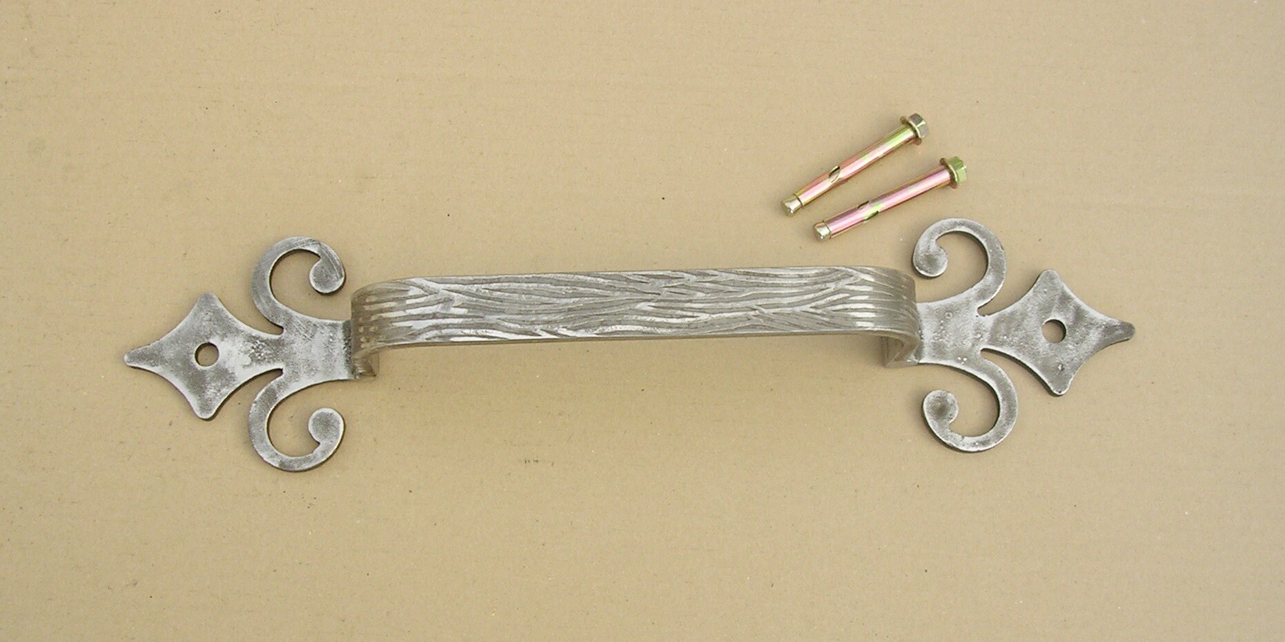 Wrought Iron Grab Rail / Door Handle - Etsy UK