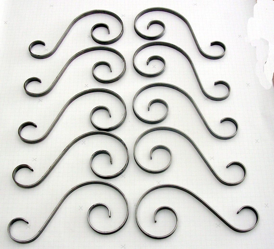 Wrought Iron Scrolls - Etsy