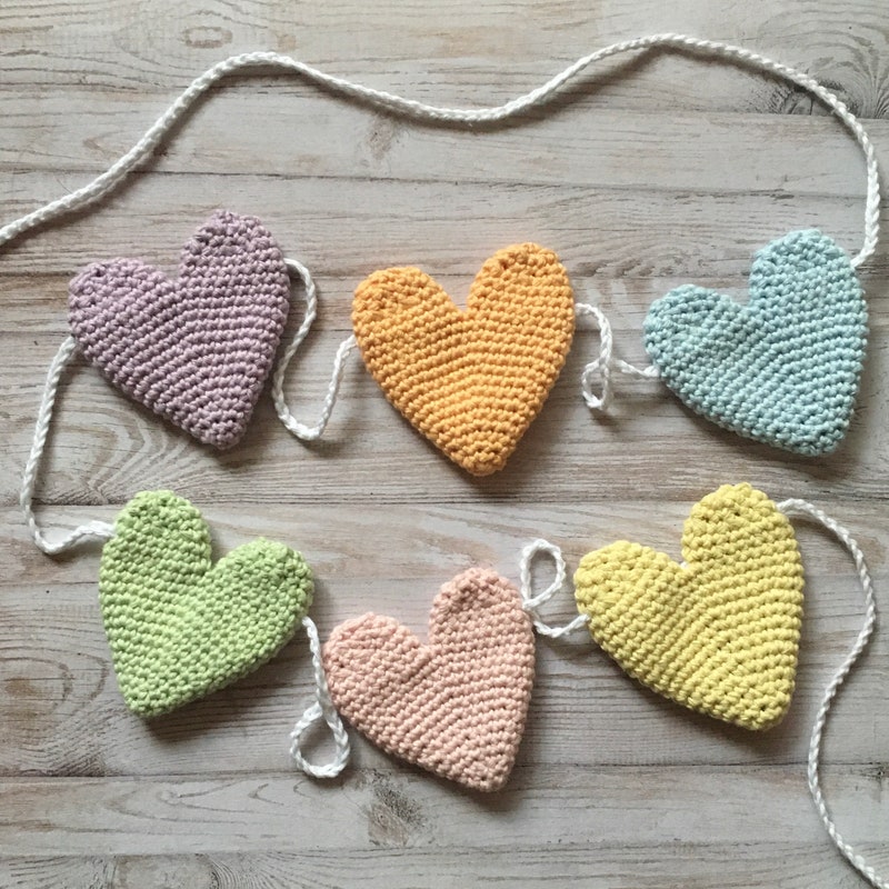 Heart Bunting - Etsy UK