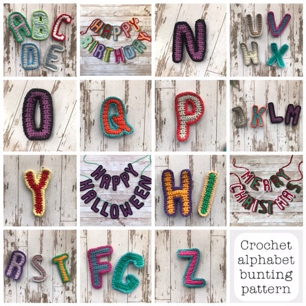 Letter Bunting - Etsy