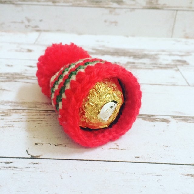 PDF Ferrero Rocher Covers | Christmas Tree, Elf Hat, Bobble Hat Crochet ...