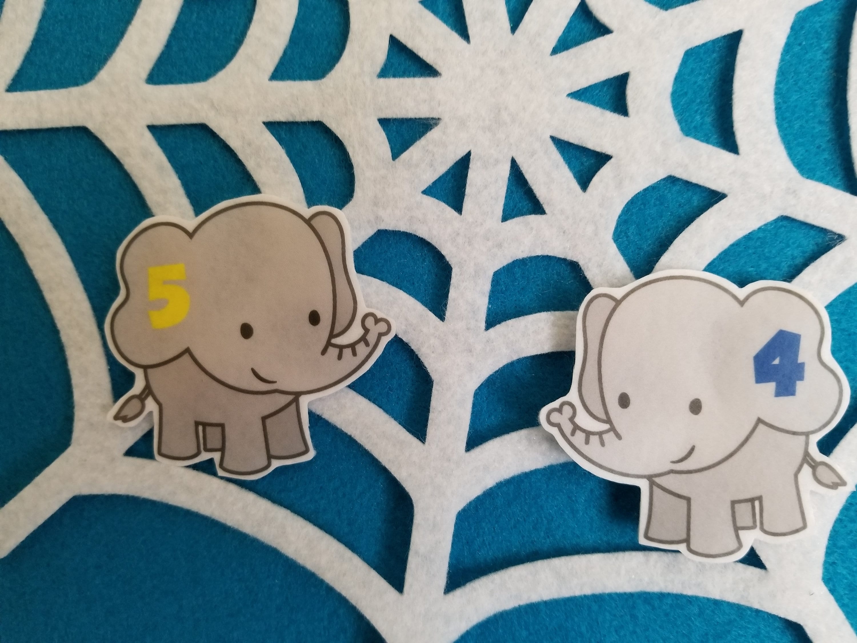 5 Elephants Bathtub//felt Board Stories// 5 Elephants Went Out to Play ...