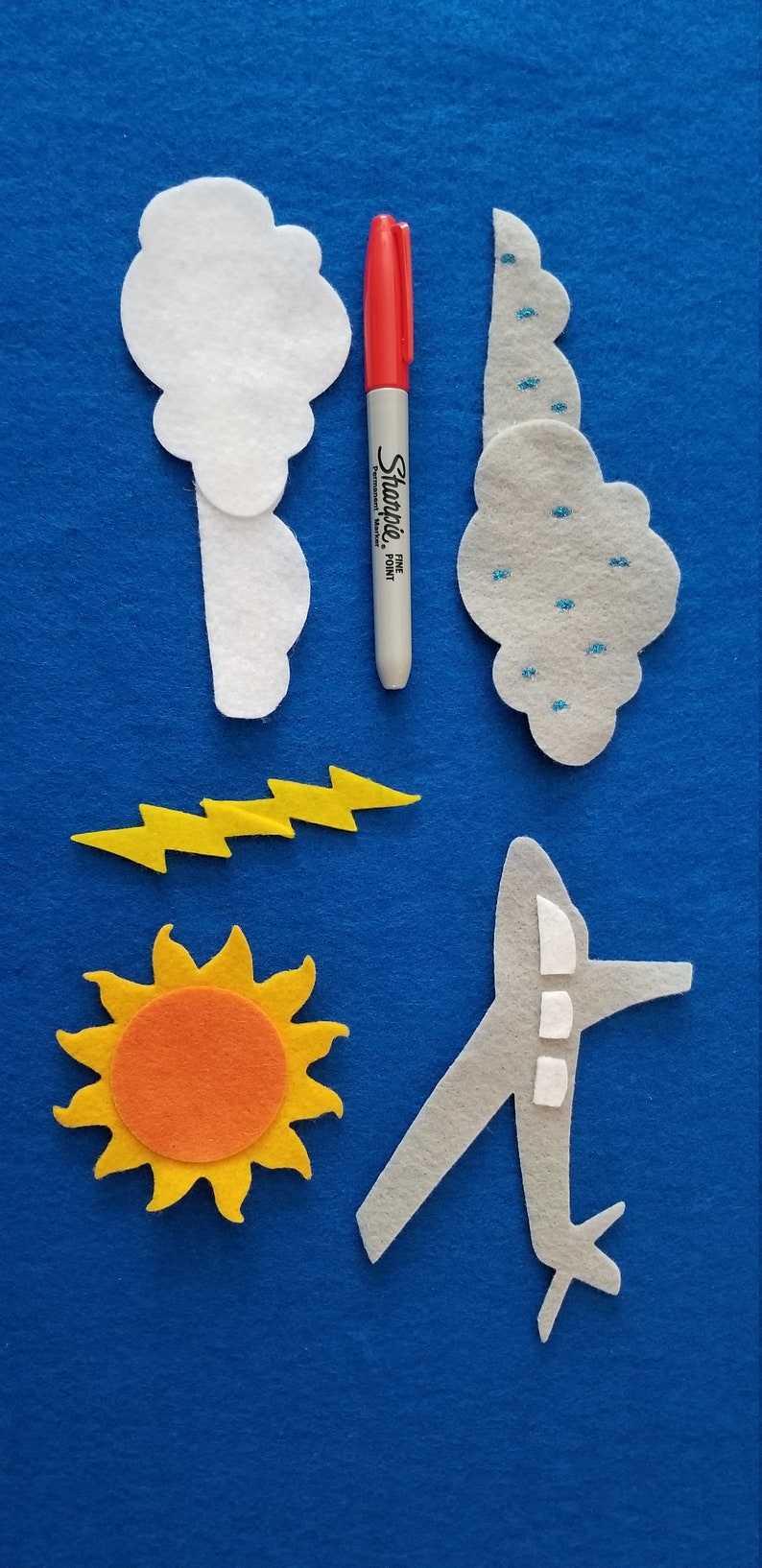 5 Little Kites Felt Stories//numbers Flannel Stories//preschool Weather ...