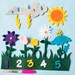 5 Little Flowers //felt Board Stories//flannel Board Stories//spring ...