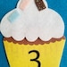 10 Cupcakes at the Bakery Shop//tactile Felt Cupcakes//basket Stuffer ...