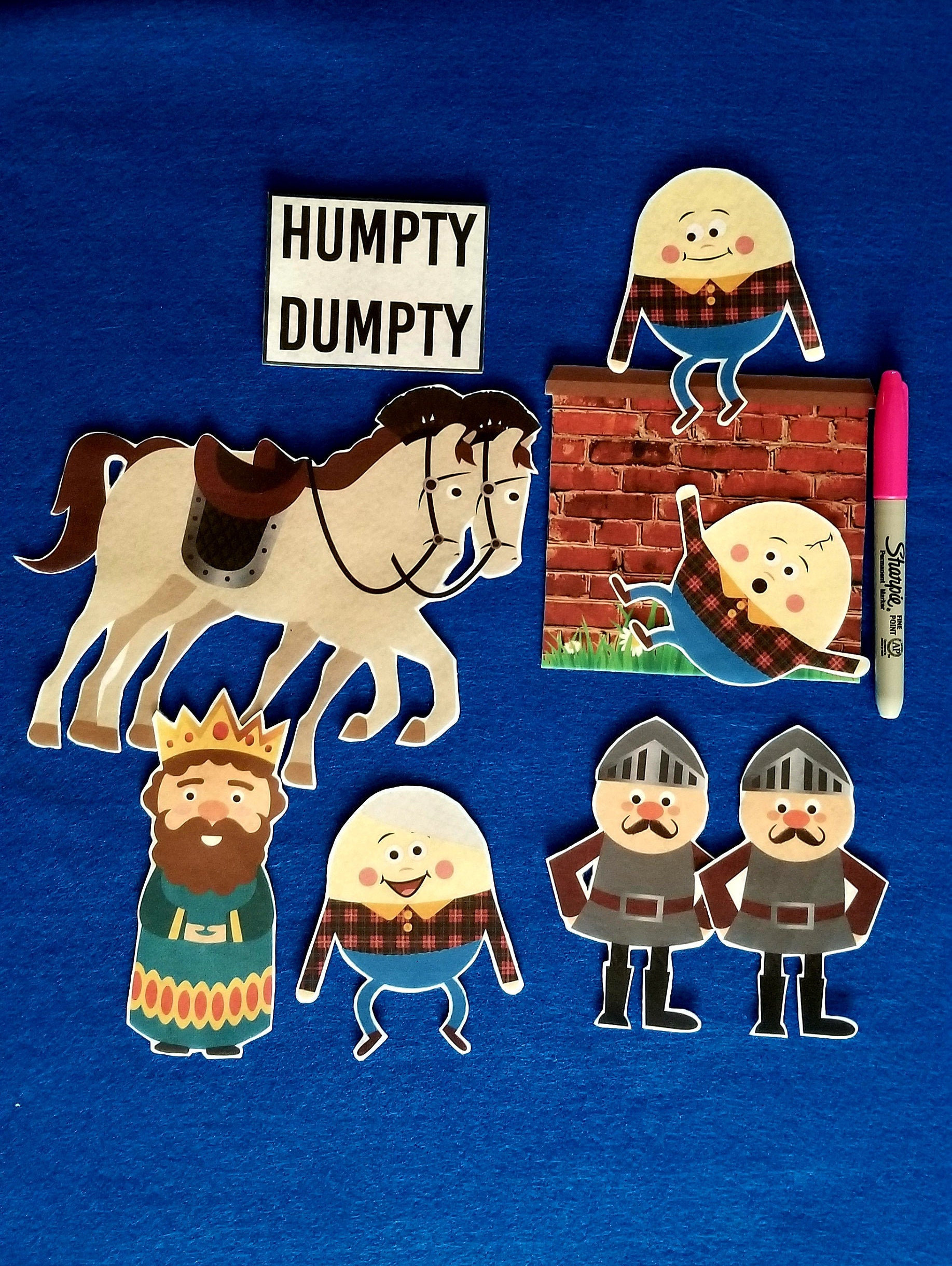 Humpty Dumpty Felt Board Printable at Carla Apgar blog