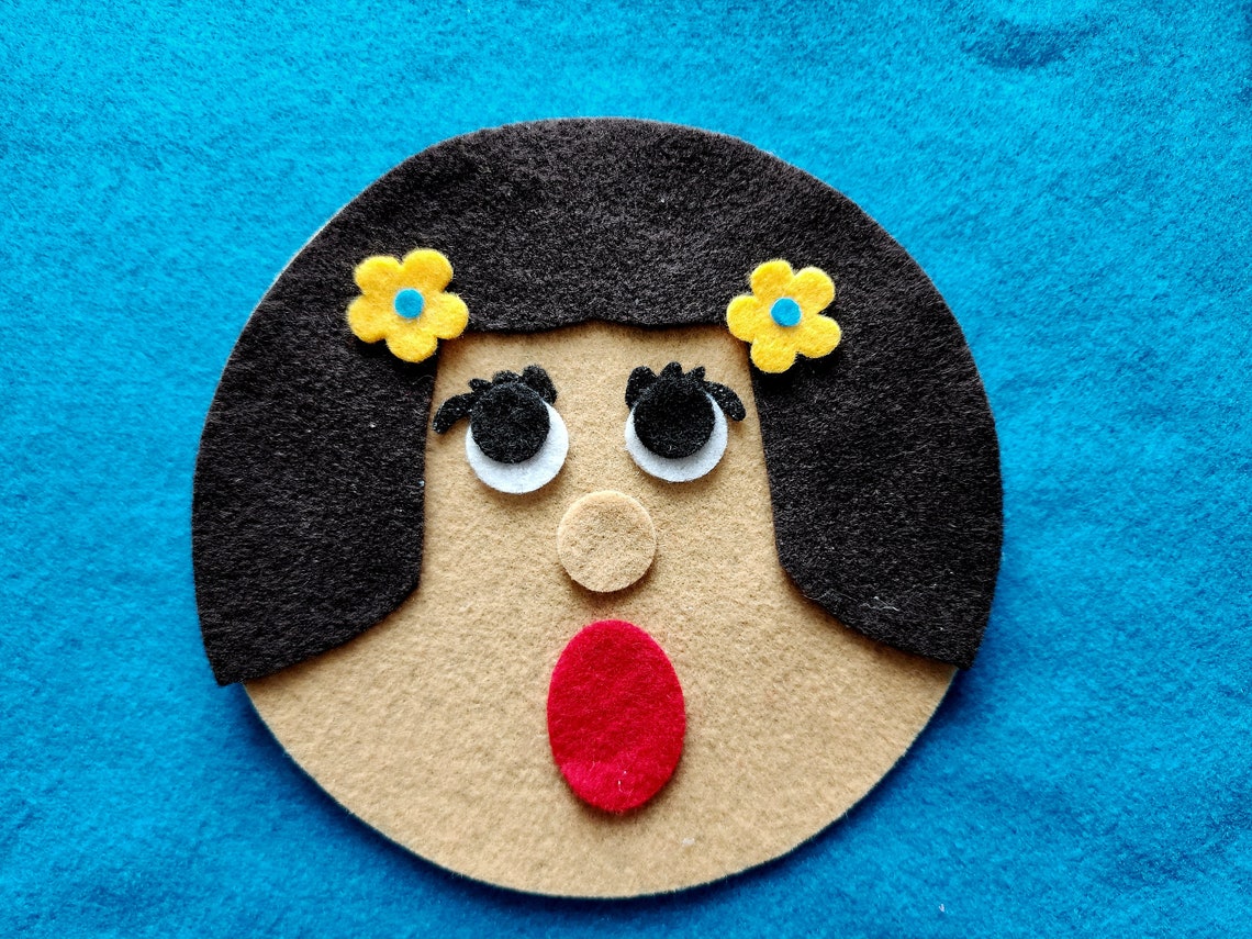 If You Are Happy Felt Stories // Felt Board Stories// Diversity Felt ...