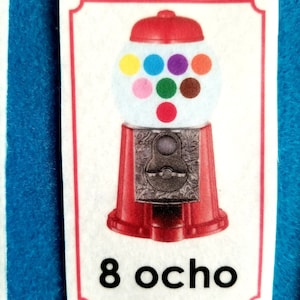 Math Kids Kit Felt Story//gumball in a Gumball Machine//matching ...