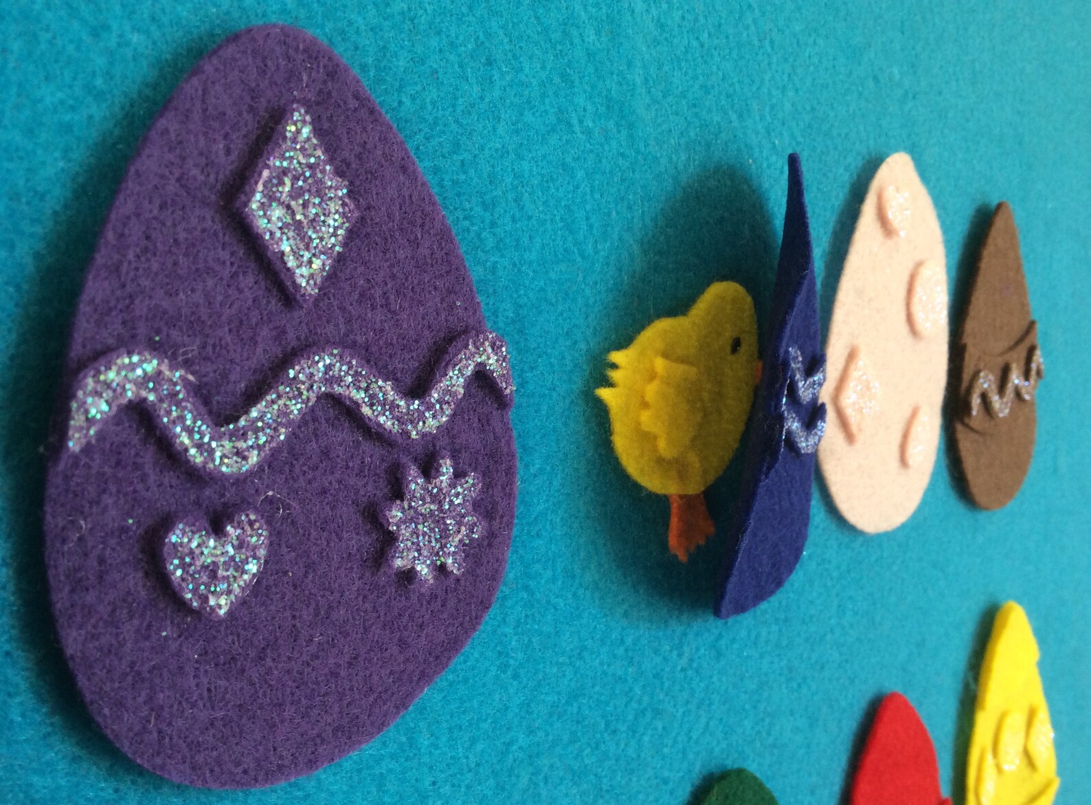 Baby Chick Game Felt Stories //easter Eggs Felt - Etsy