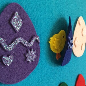 Baby Chick Game Felt Stories //easter Eggs Felt Stories///little Mouse ...