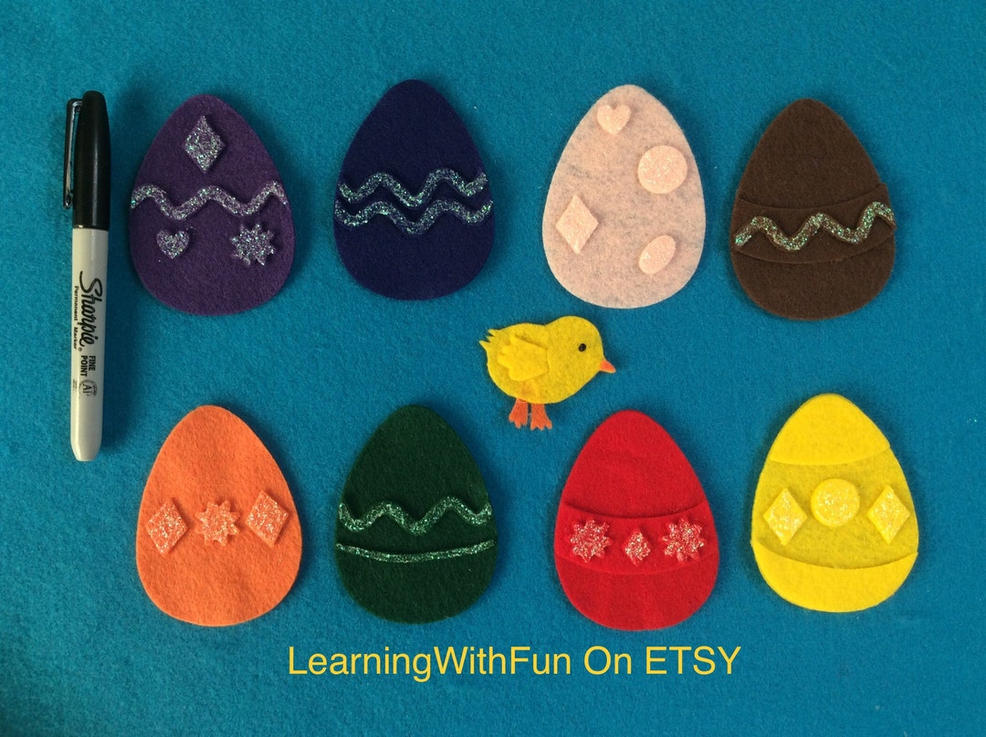 Baby Chick Game Felt Stories //easter Eggs Felt Stories///little Mouse ...