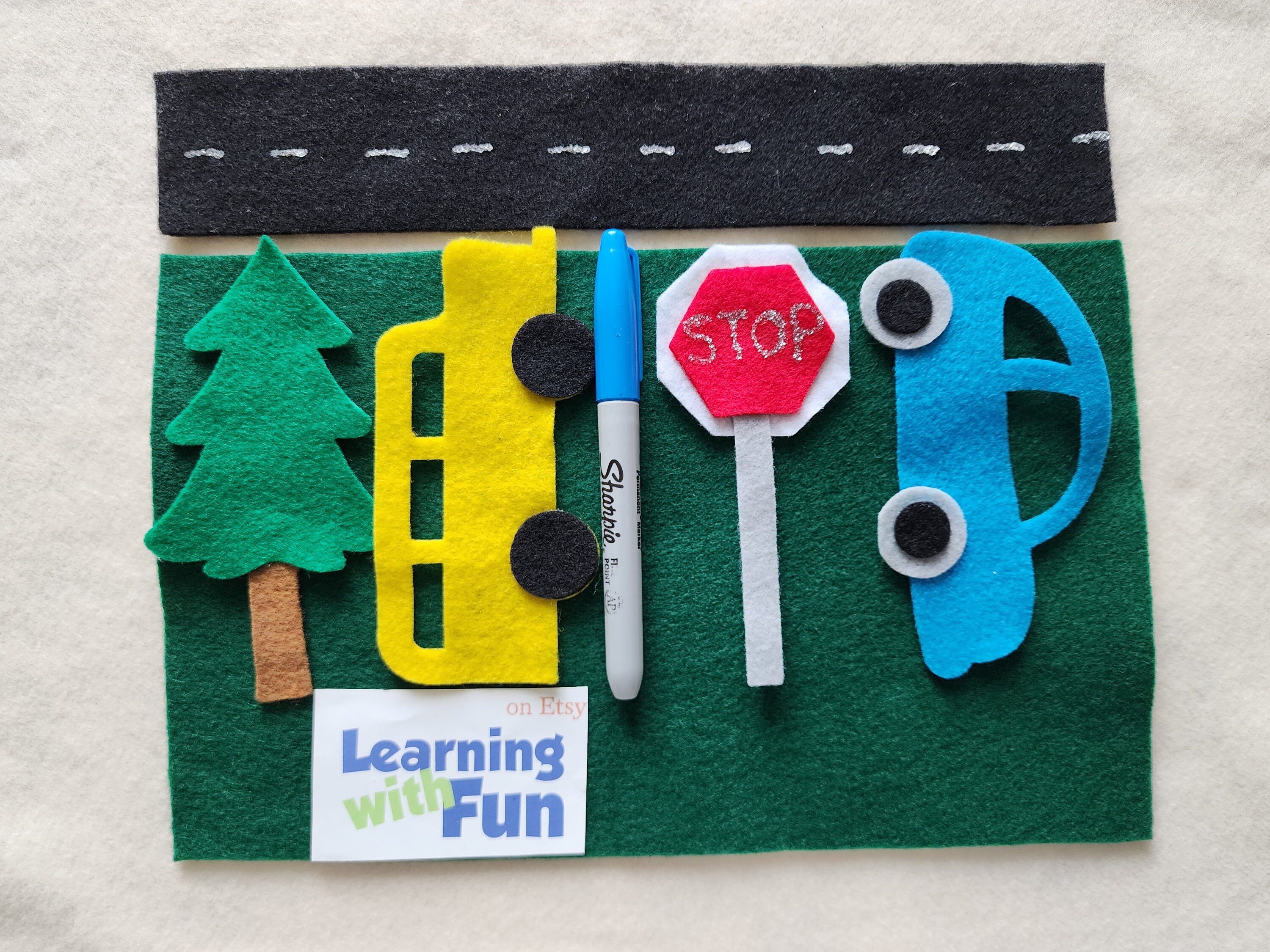 Transportation Felt Set//sea Land Ocean Flannel Board Set - Etsy