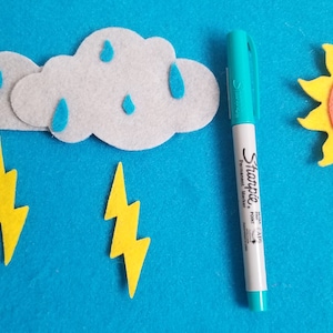 5 Little Flowers //felt Board Stories//flannel Board Stories//spring ...