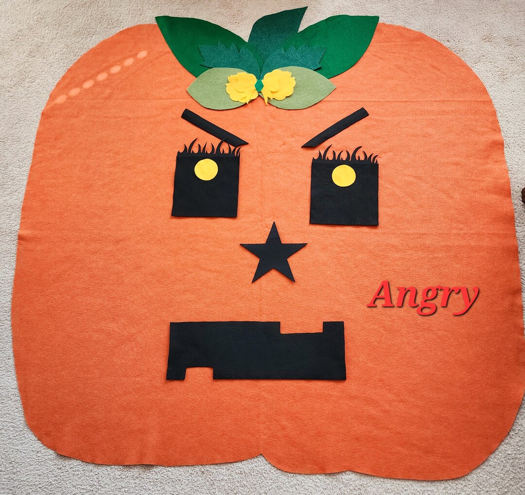 Jack'o Lantern 5 Feet or 3// Pin the Nose on the Jack'o Lantern - Etsy