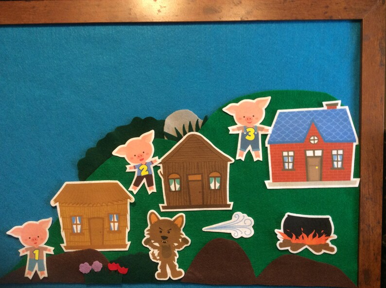 Felt Stories Scenery//felt Board Stories//farm Theme Scenery//farm ...