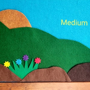 Felt Stories Scenery//felt Board Stories//farm Theme Scenery//farm ...