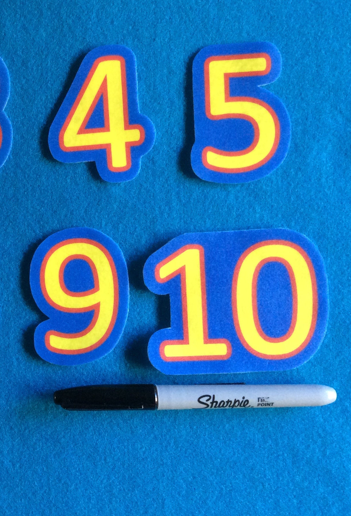 Felt Numbers 1-10//ten Little Numbers Felt Stories//flannel - Etsy Canada