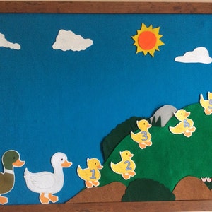 Felt Stories Scenery//felt Board Stories//farm Theme Scenery//farm ...