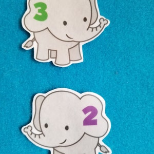 5 Elephants Bathtub//felt Board Stories// 5 Elephants Went Out to Play ...