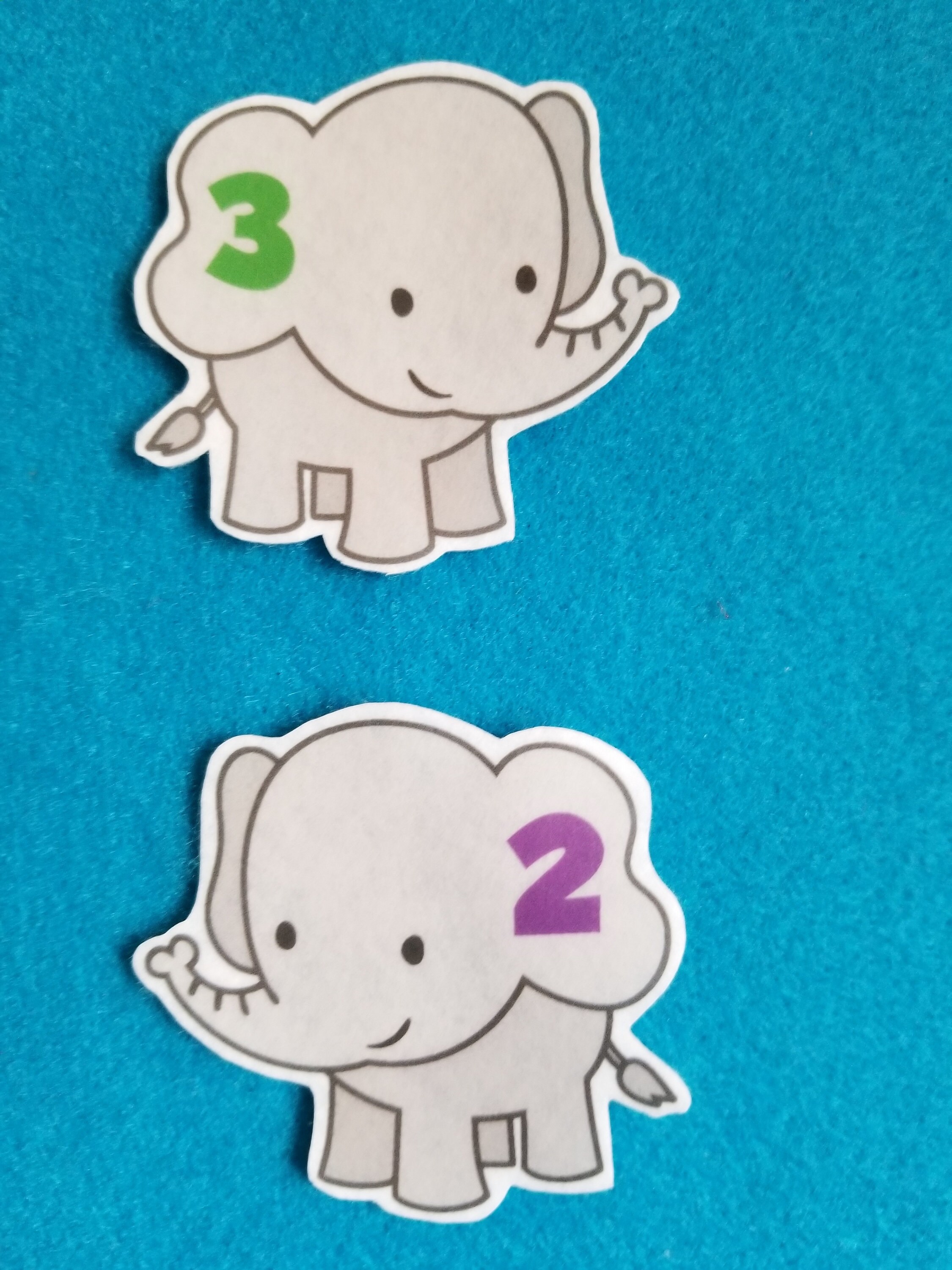 5 Elephants Bathtub//felt Board Stories// 5 Elephants Went Out to Play ...