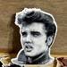 Elvis Presley Die-cut Sticker! Original Artwork. - Etsy