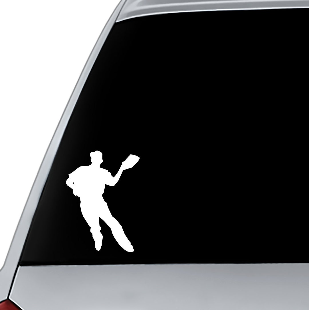 Baseball Player Decal Car Decal Baseball Sticker Baseball - Etsy