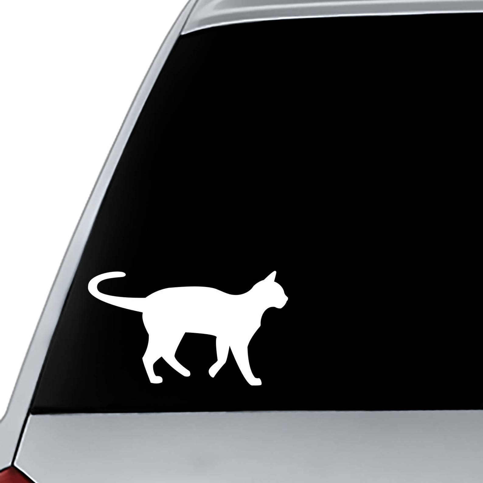 Cat Vinyl Decal Car Decal Mug Decal Laptop Cat Decal | Etsy Canada