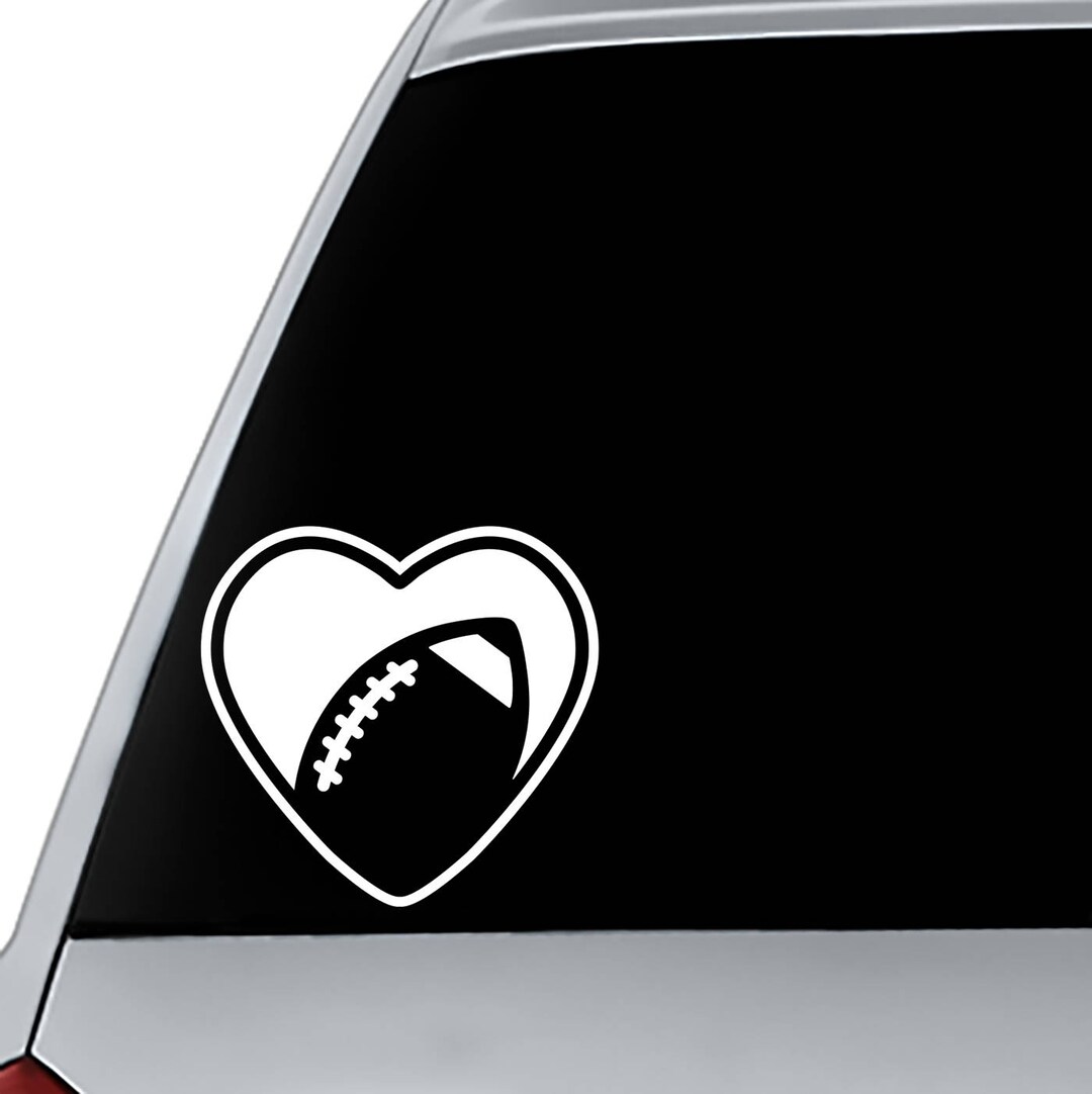 Football Mug Decal Laptop Decal Football Car Decal Football Football ...