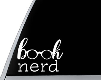 Nerd Car Decal - Etsy