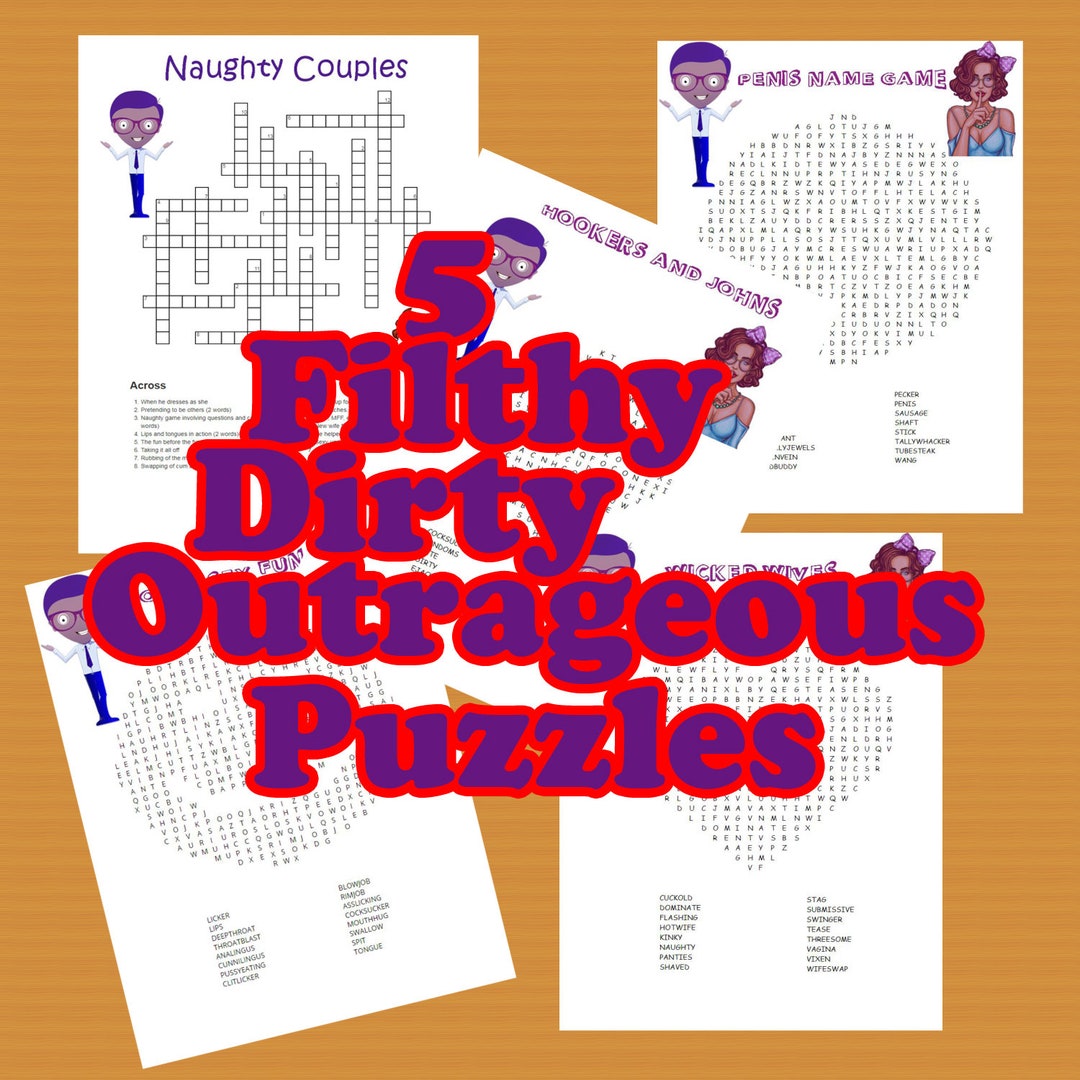 Filthy 5-pack Volume 1: Dirty, Filthy and Funny Printable Word Search ...