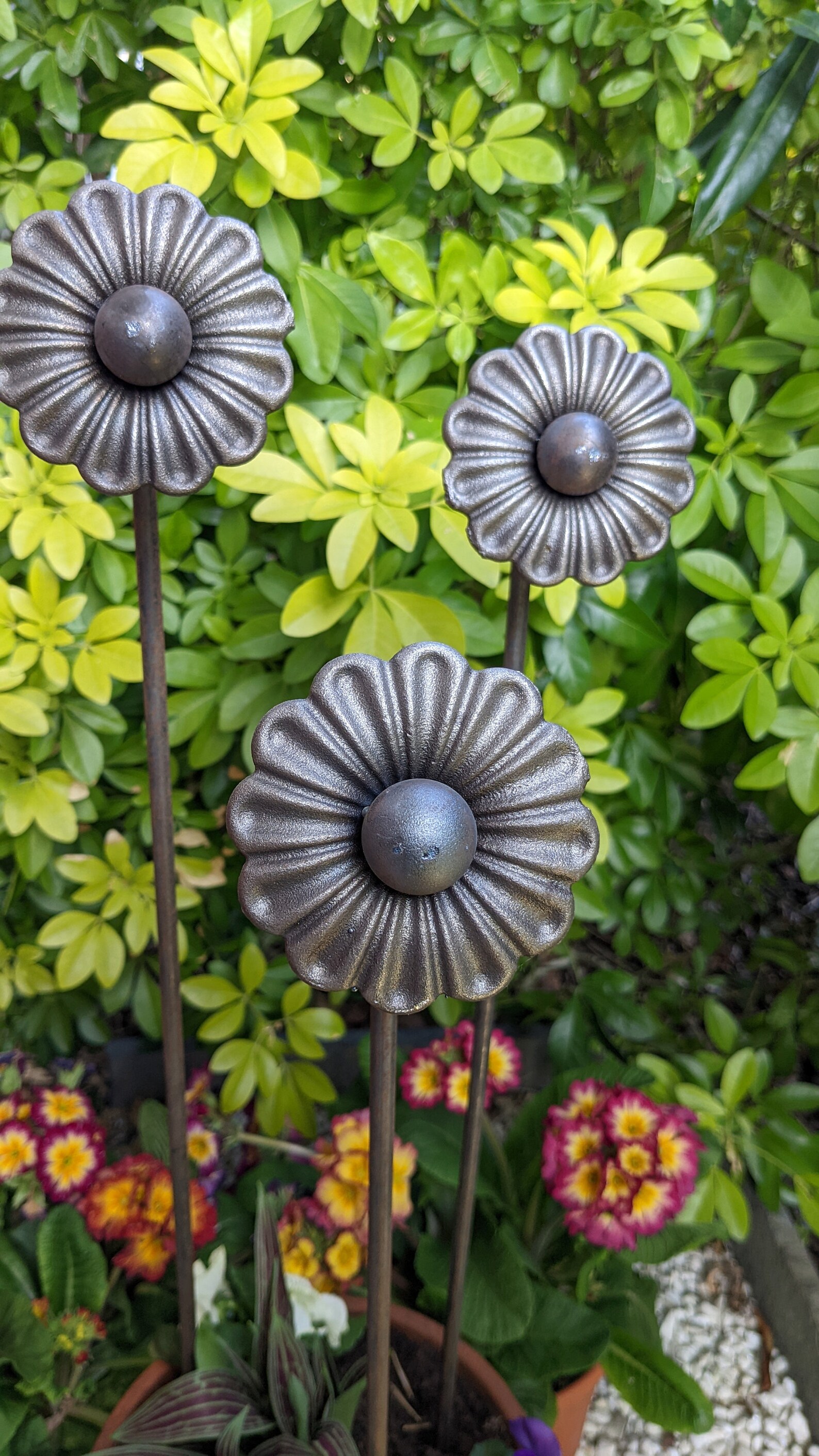 Daisy Garden Sculpture. Metal Flower. Metal Daisy. Plant | Etsy