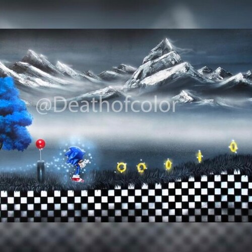Sonic the Hedgehog Lamp Shade nintendo Sega Characters - Etsy