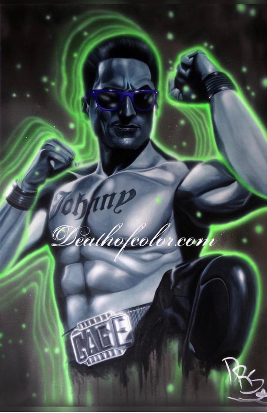 Johnny Cage - Etsy