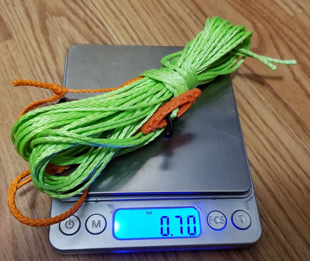 Tarp Ridgle Line. Dyneema Line With Shackles and Toggles - Etsy