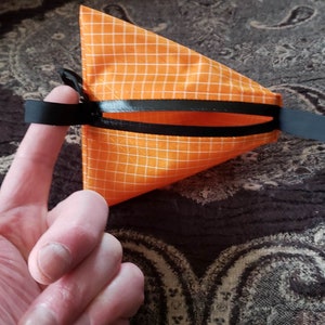 Dyneema Gridstop Pyramid Gear Pouch (orange) - Etsy