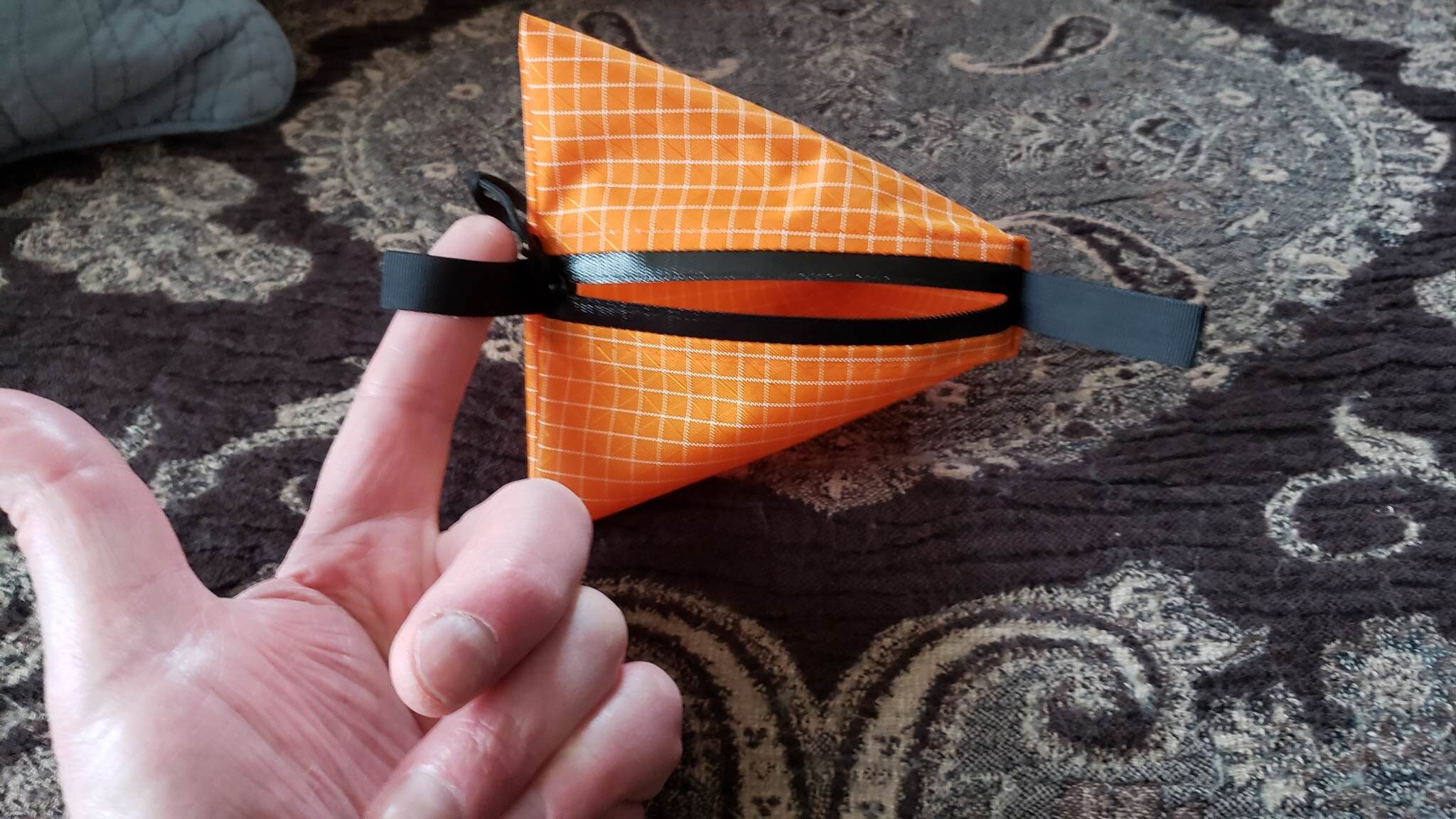 Dyneema Gridstop Pyramid Gear Pouch (orange) - Etsy