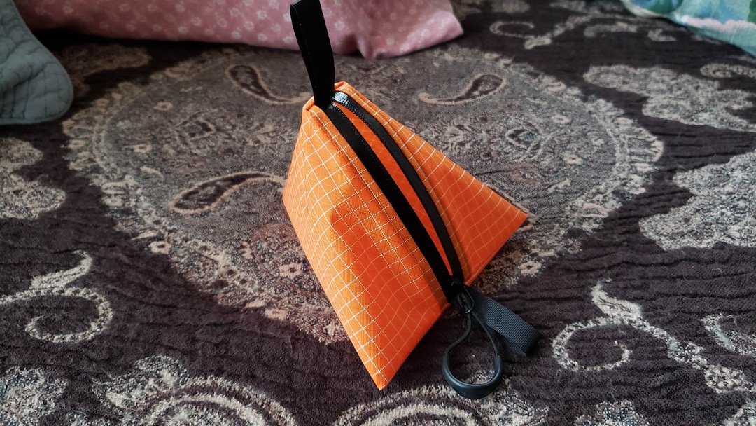 Dyneema Gridstop Pyramid Gear Pouch (orange) - Etsy