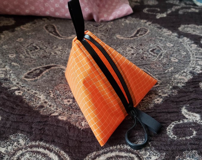 Dyneema Gridstop Pyramid Gear Pouch (orange) - Etsy