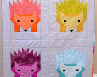 Hedgehog quilt | Etsy