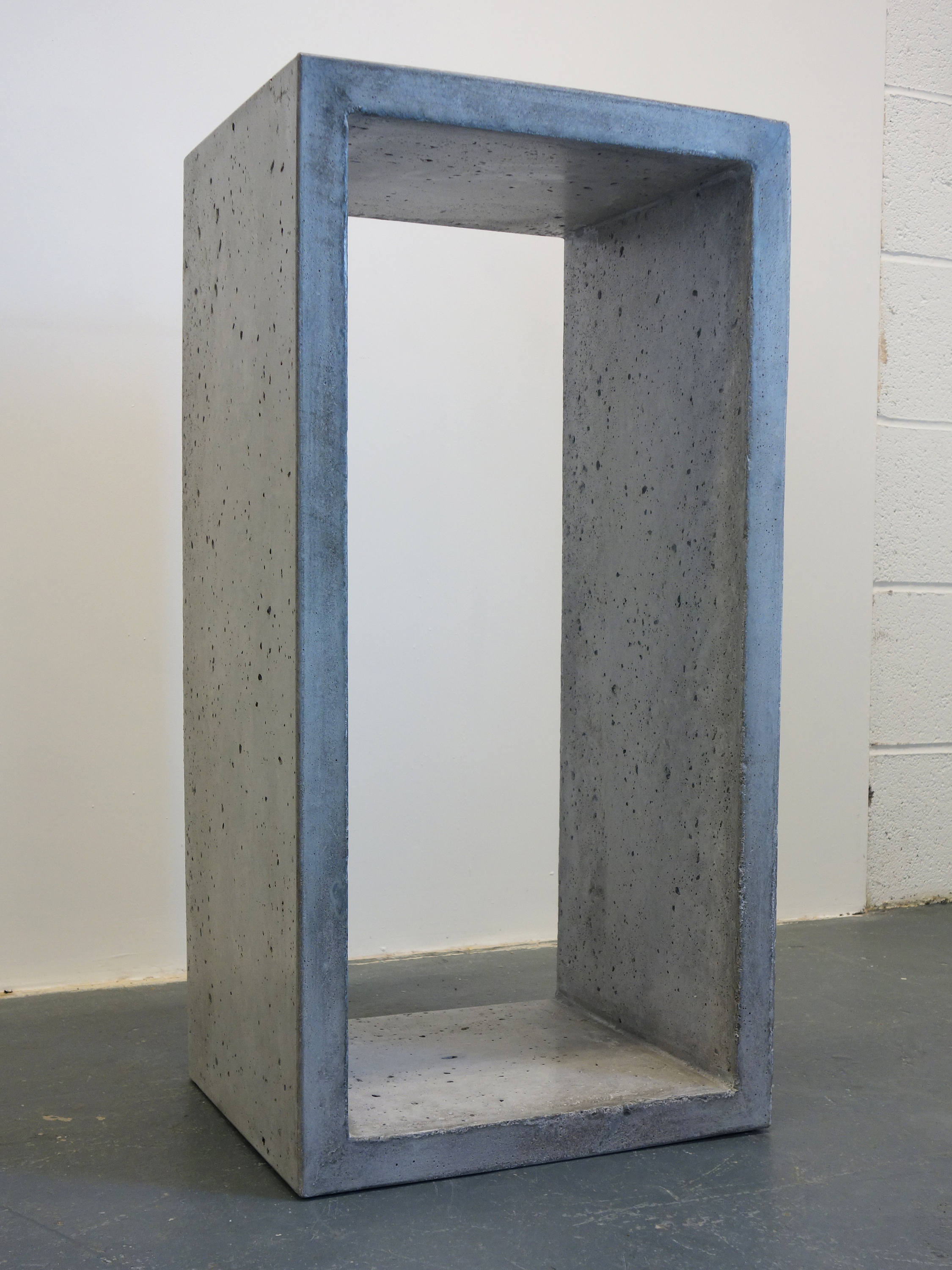 Solid Concrete Storage Unit TV Media Unit / Bookshelf - Etsy