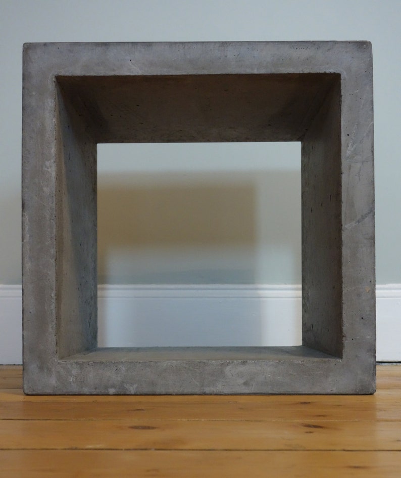 Solid Concrete Storage Cube for Lp Vinyl Record - Etsy