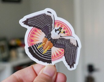Blue Falcon Sticker 1E - Etsy