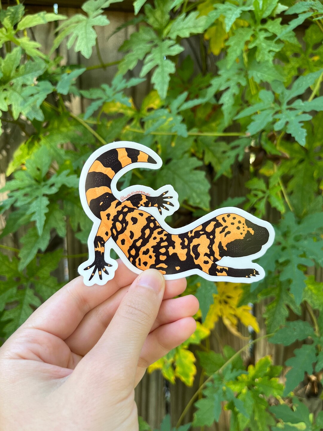Gila Monster Sticker - Etsy