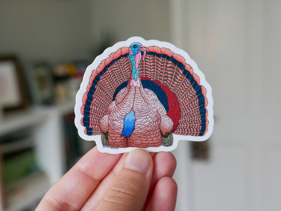 Wild Turkey Sticker - Etsy