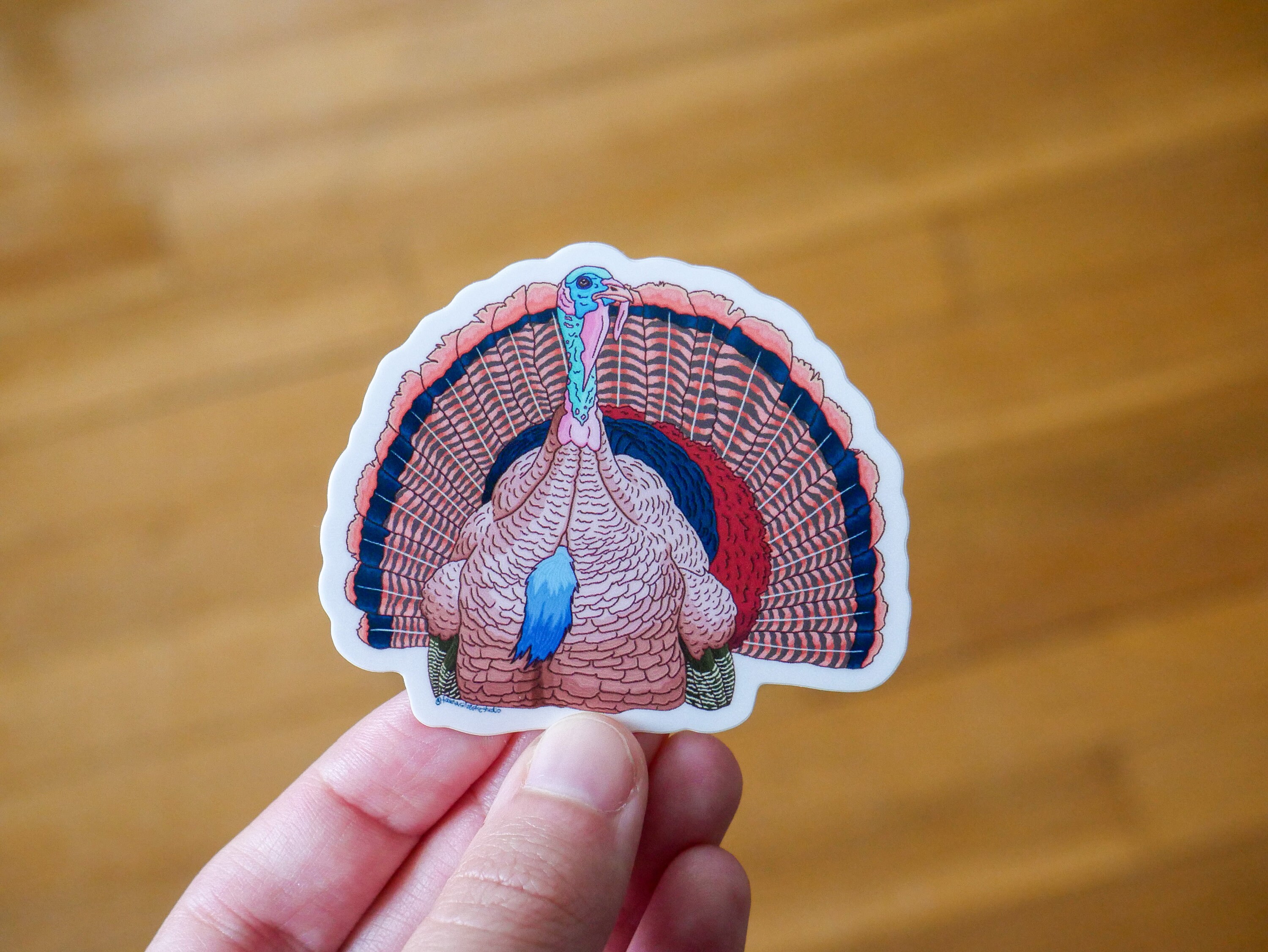 Wild Turkey Sticker - Etsy